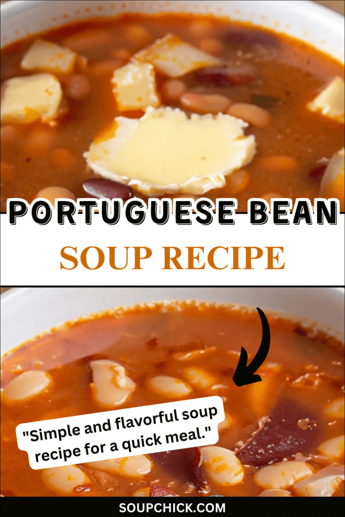 Authentic Portuguese Bean Soup Recipe - A Sweet Savory Medley