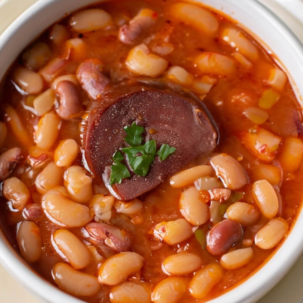 Authentic Portuguese Bean Soup Recipe - A Sweet Savory Medley