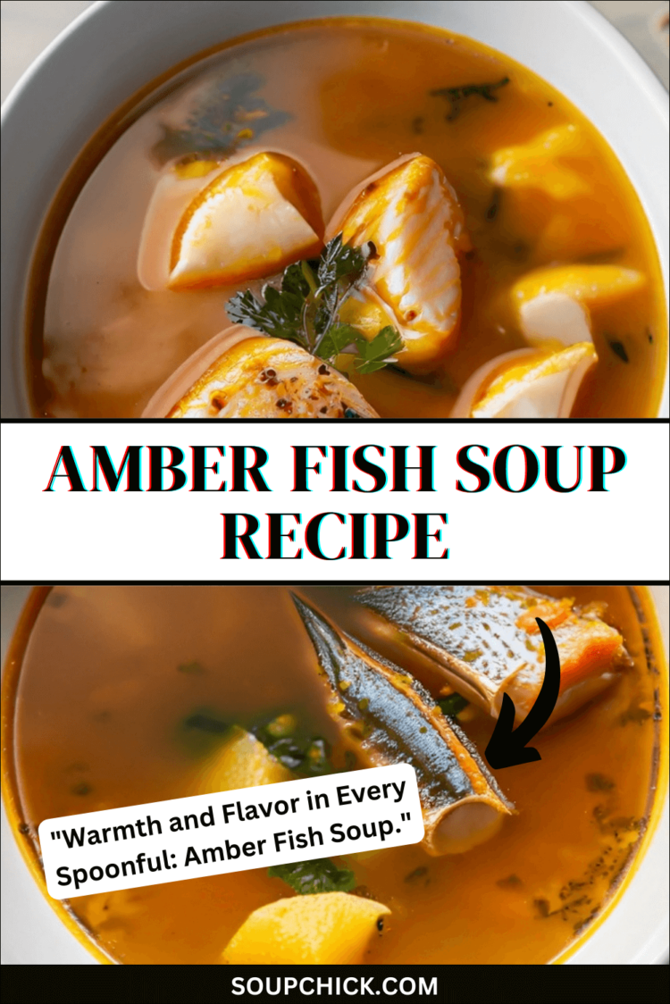 20-Minutes Amber Fish Soup – A Flavorful and Homemade Recipe – Soup Chick