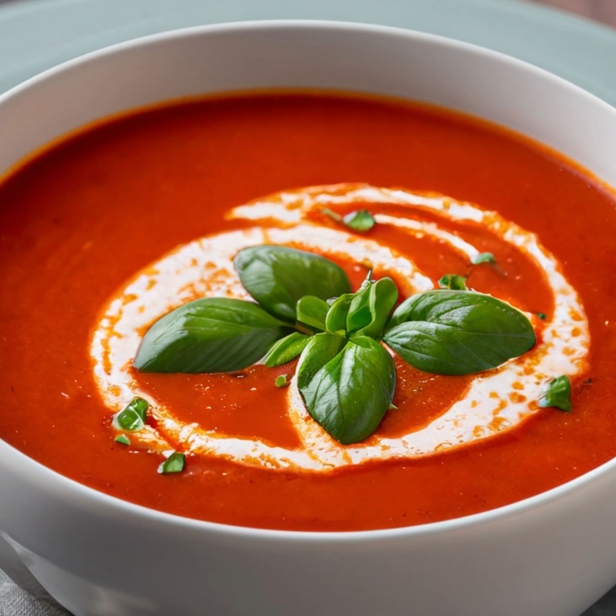 Creamy Tomato Basil Soup Recipe For A Smooth Finish