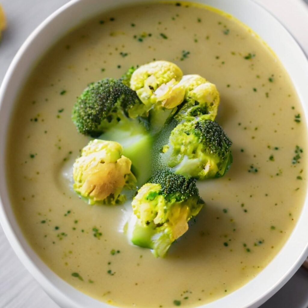 Fine and Delicious Broccoli Cauliflower Soup Recipe