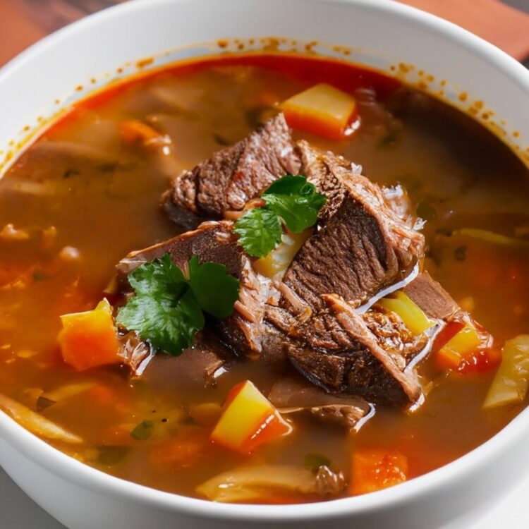 Cozy Evening Delight: Mexican Beef Soup Recipe