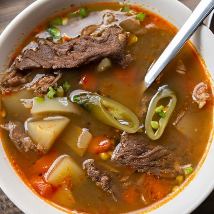 Cozy Evening Delight: Mexican Beef Soup Recipe