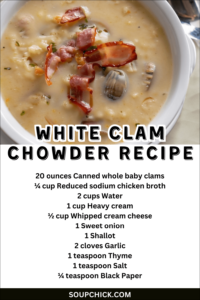 Classic White Clam Chowder Recipe: Taste the Sea's Bounty