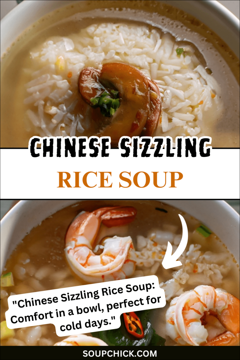 Authentic Chinese Sizzling Rice Soup Recipe
