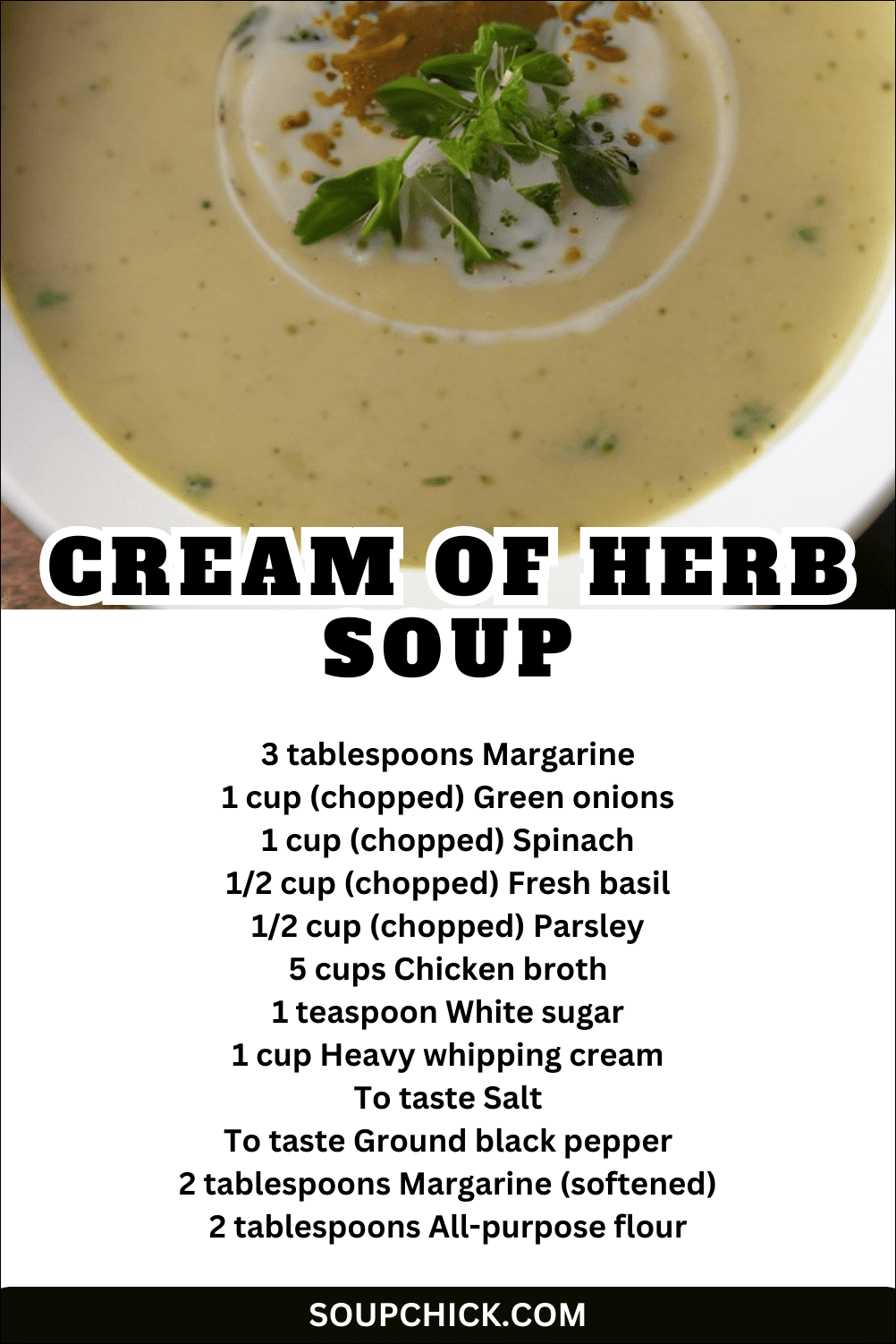 Delicious Cream Of Herb Soup Recipe: A Flavorful Comfort