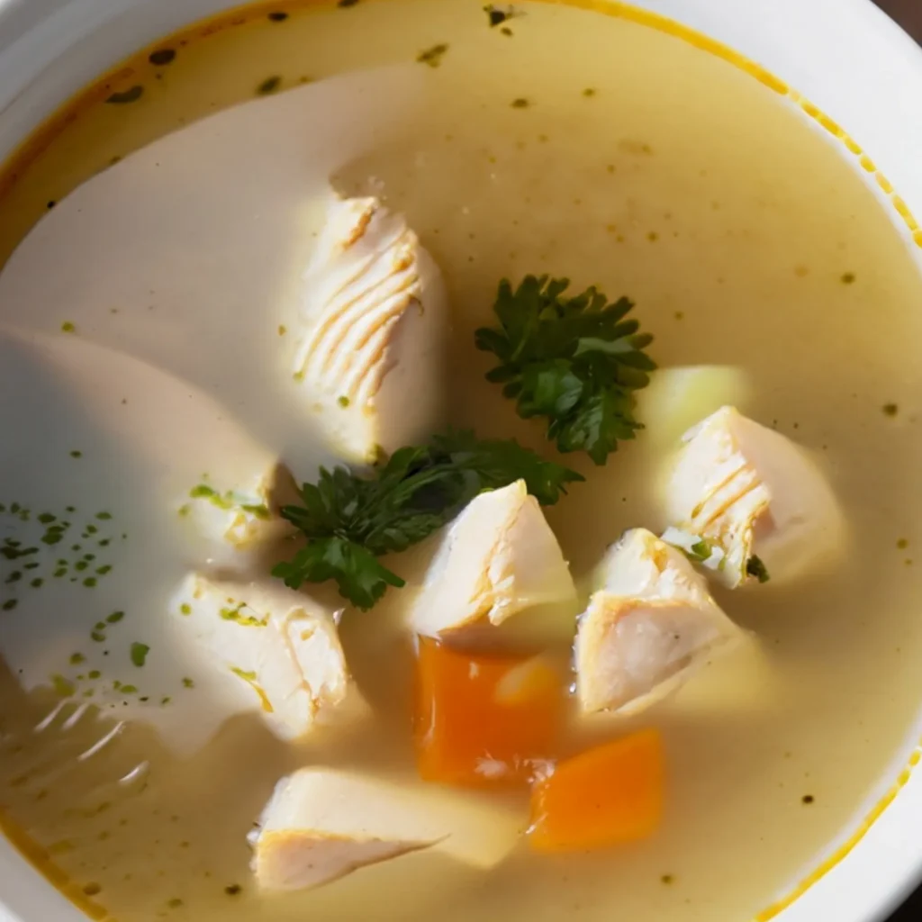 Comforting Chicken Stock Recipe - Easy Recipe Inside - Soup Chick