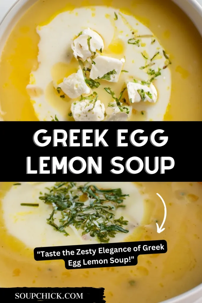 Authentic and Traditional Greek Egg Lemon Soup Recipe