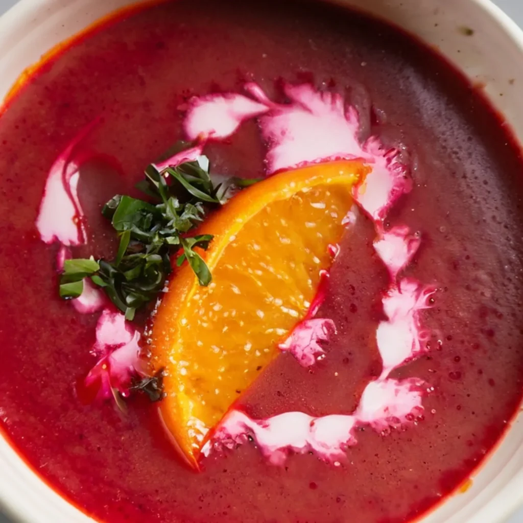 Beetroot And Orange Soup Recipe: Vibrant And Flavorful