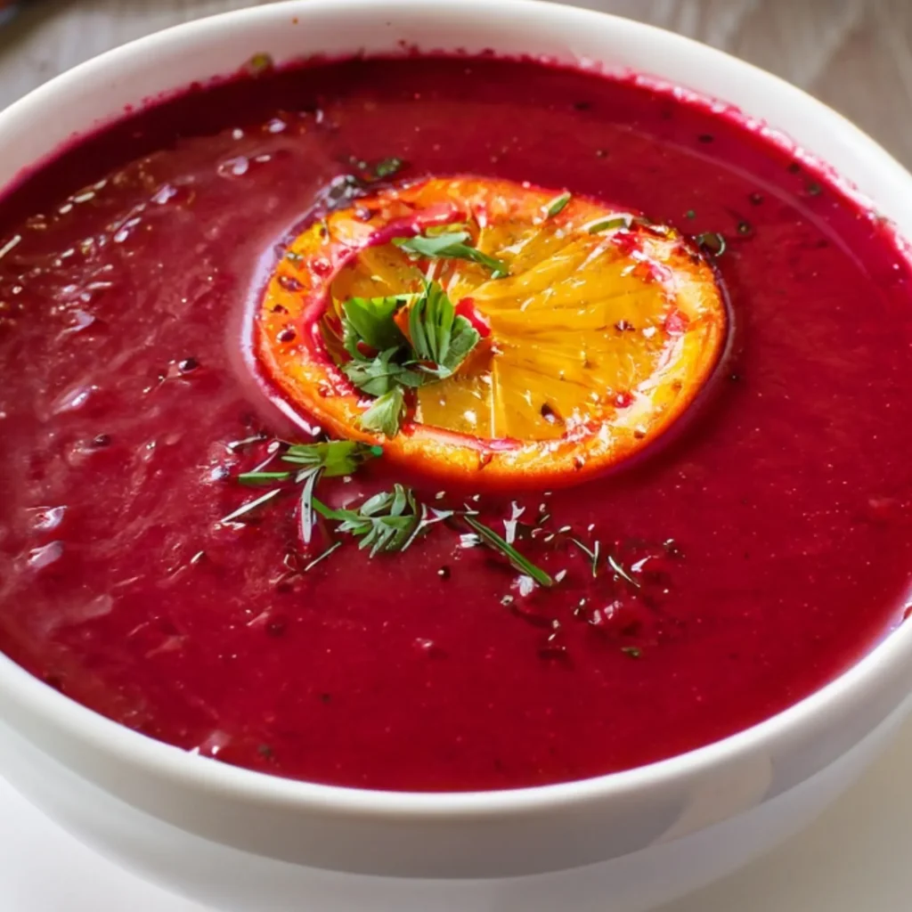 Beetroot And Orange Soup Recipe: Vibrant And Flavorful