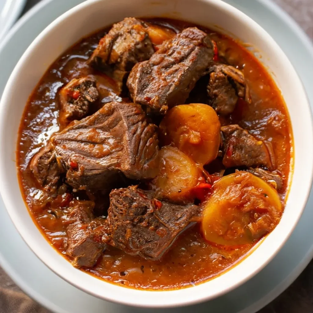 Delicious Spanish Beef Stew - A Hearty Filling Meal To Try - Soup Chick