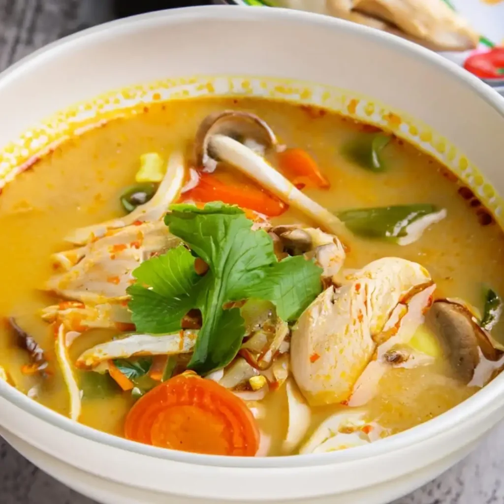 Copycat Panera Thai Chicken Soup Recipe