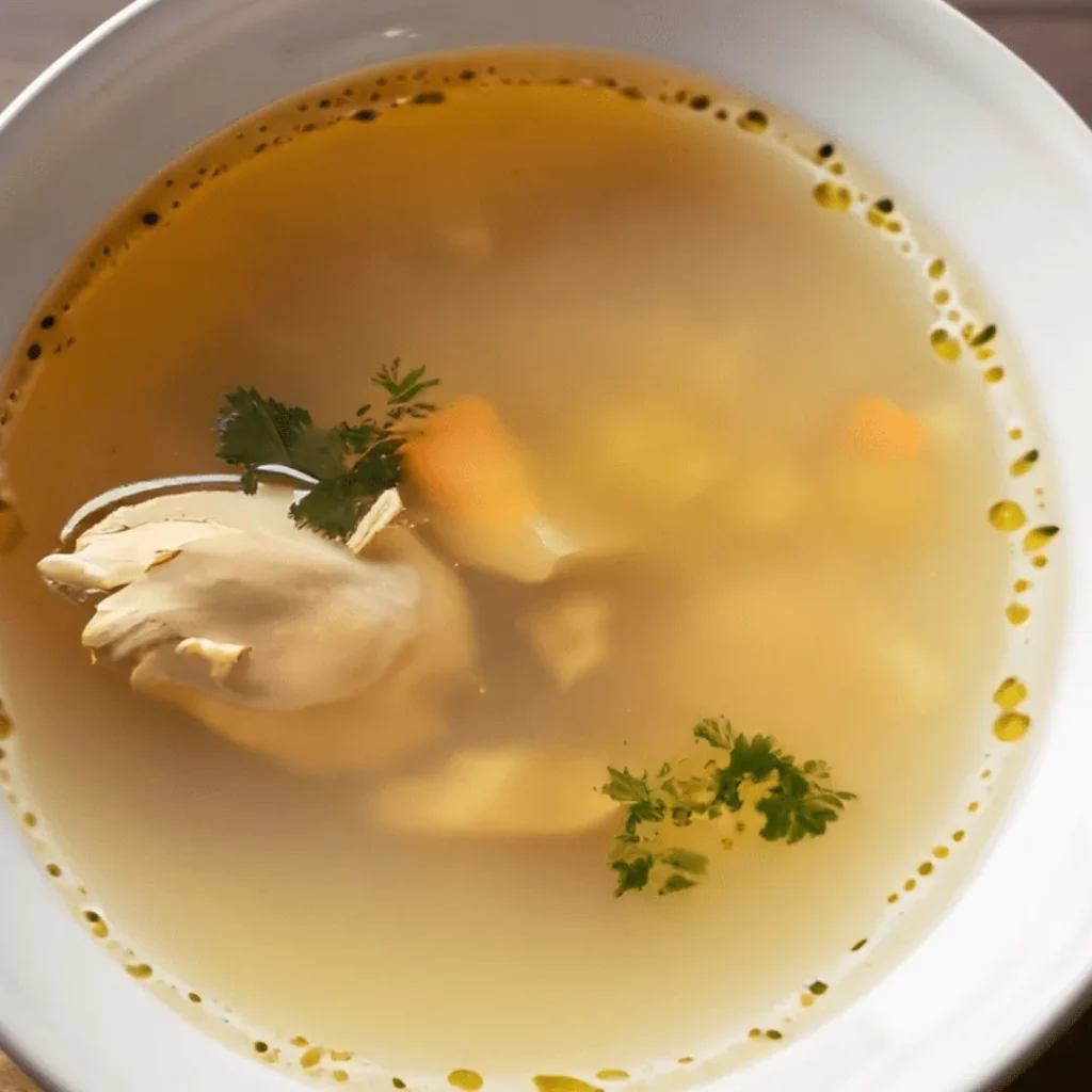 Homemade Chicken Broth Recipe | Rich and Flavorful Stock