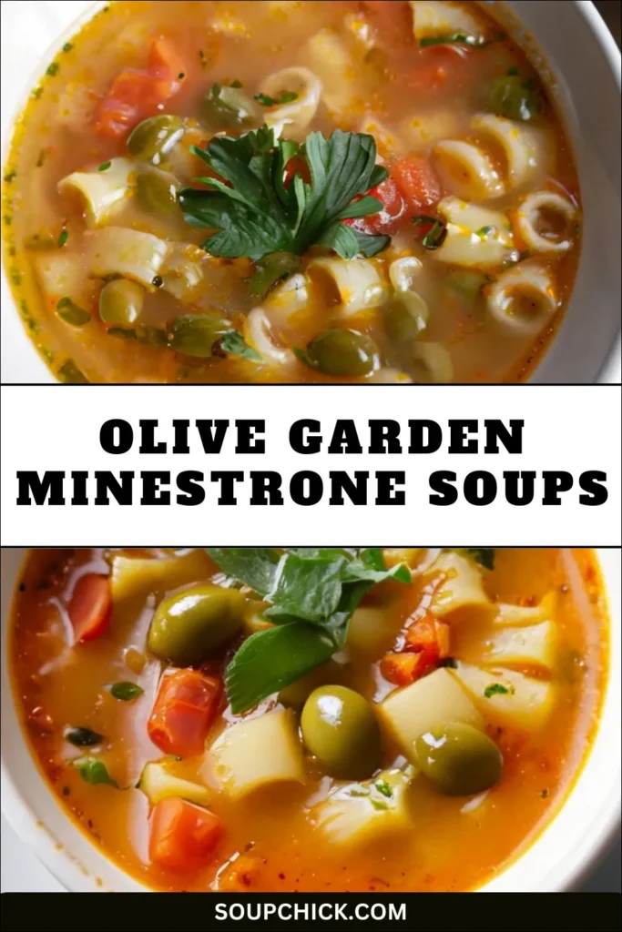 Olive Garden Minestrone Soup - A Classic Dish To Try - Soup Chick