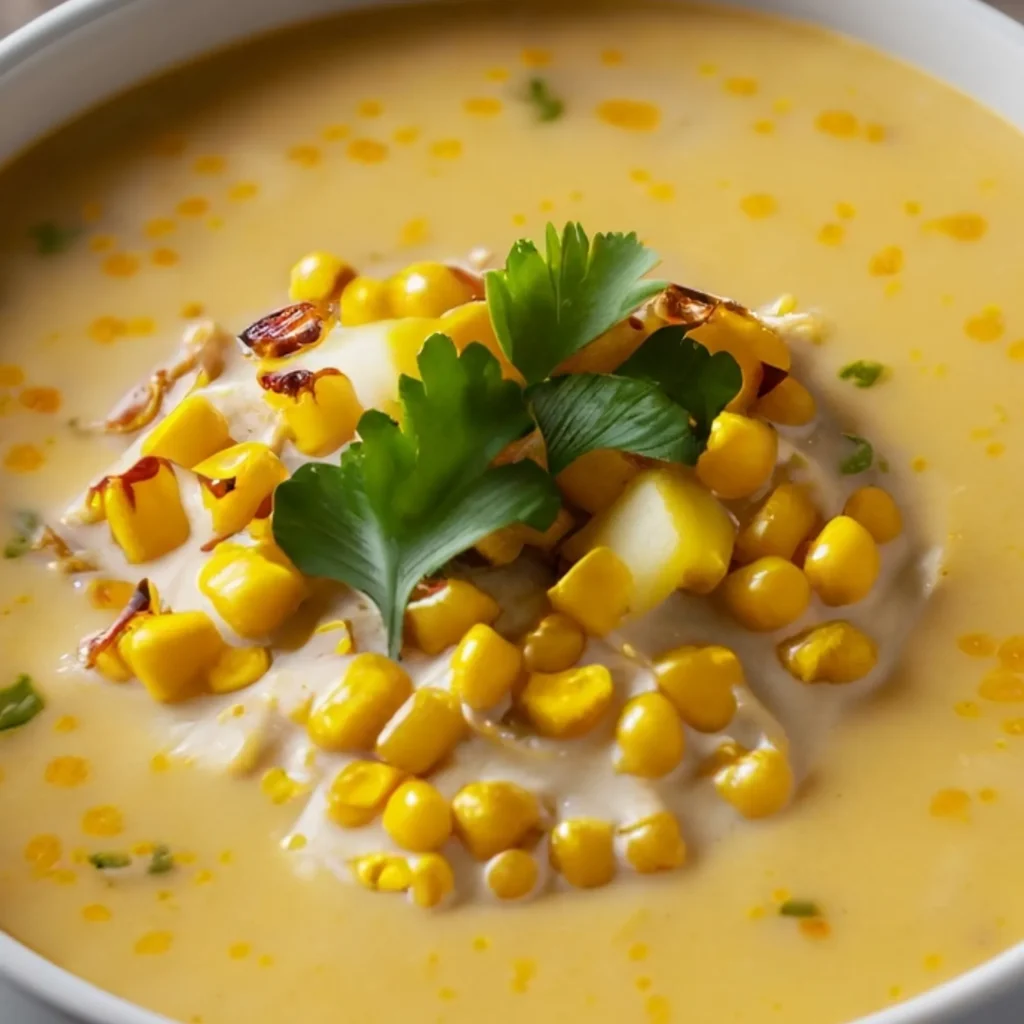 Roasted Corn Chowder Recipe - Creamy And Delicious