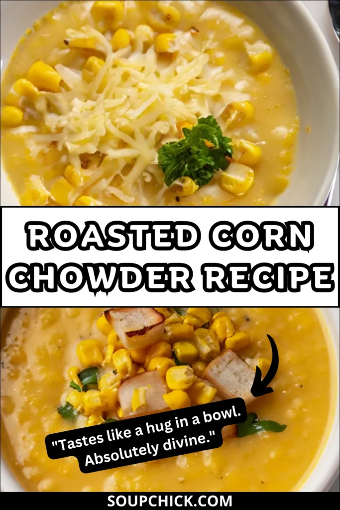 Roasted Corn Chowder Recipe - Creamy And Delicious