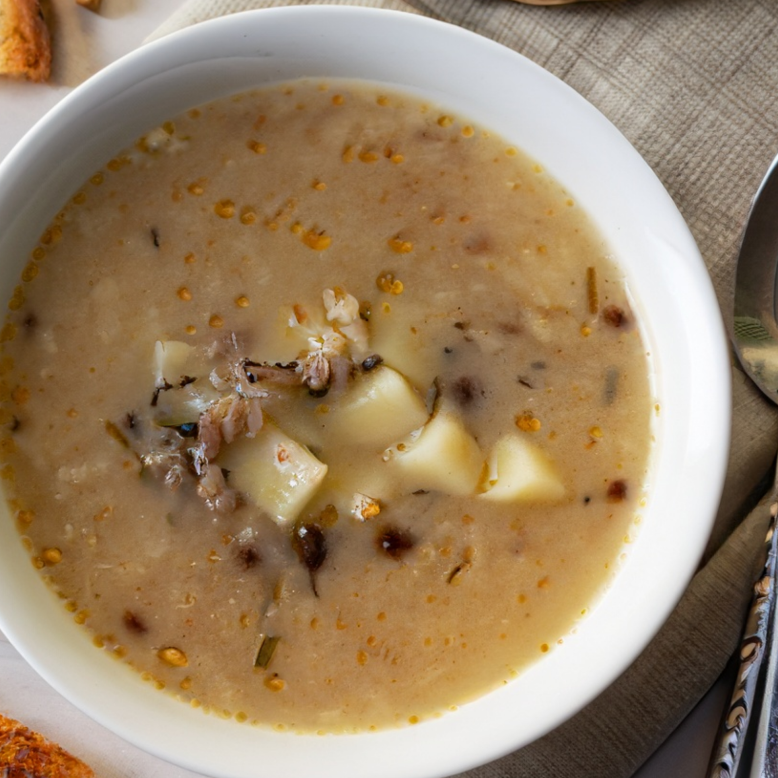 Minnesota Wild Rice Soup Recipe | Nutty & Chewy Delight