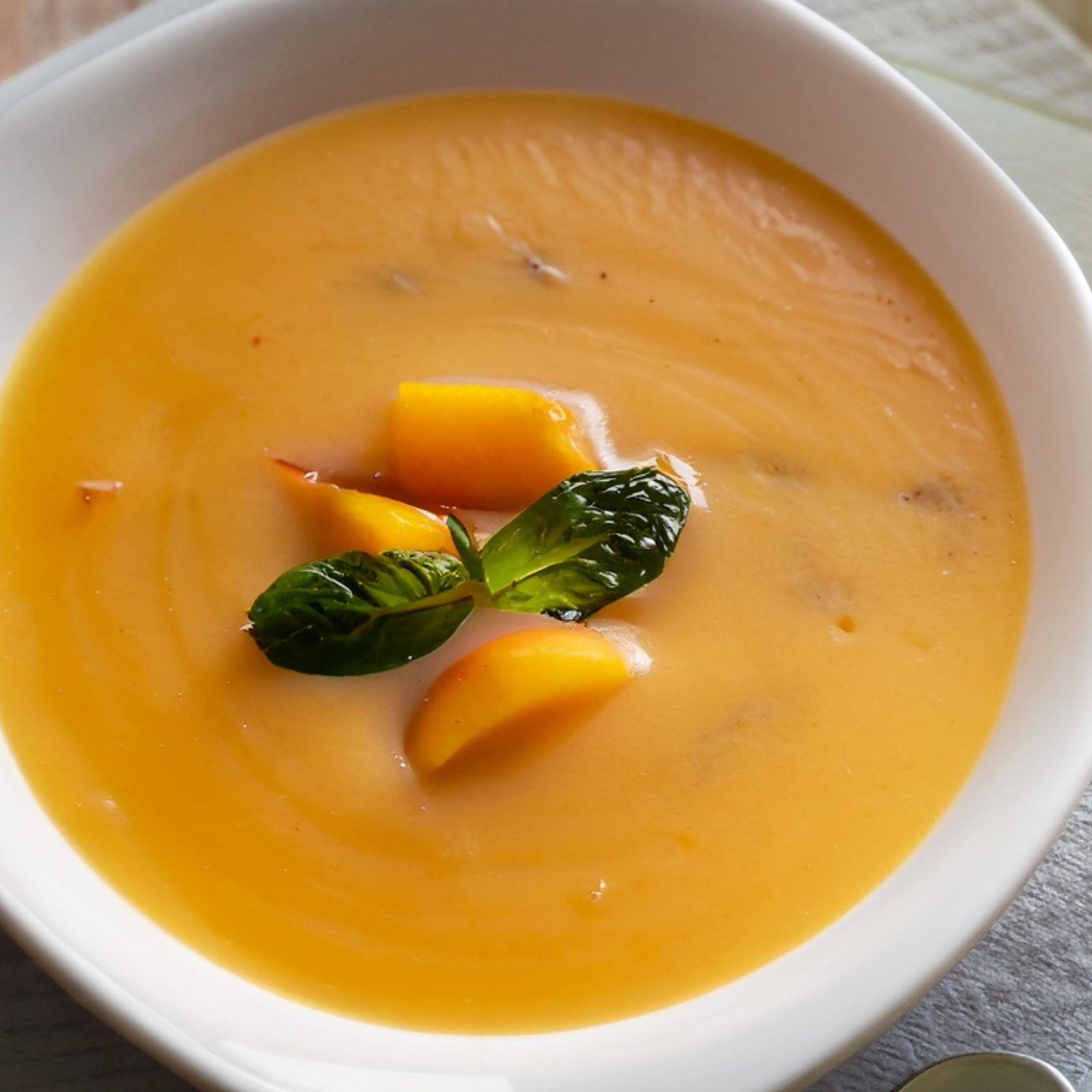 Refreshing Chilled Peach Soup Recipe – A Fruity Goodness – Soup Chick