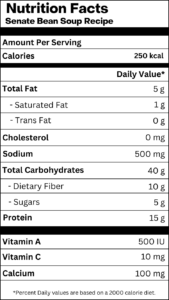 Senate Bean Soup Recipe - Make this Timeless Classic Today