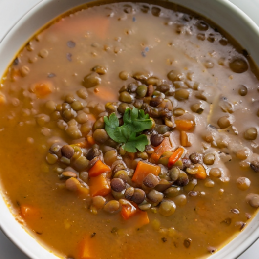 French Lentil Soup Recipe - Flavorful & Filling