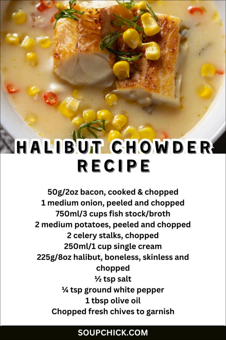 Halibut Chowder Recipe - Ultimate Weekend Favorite