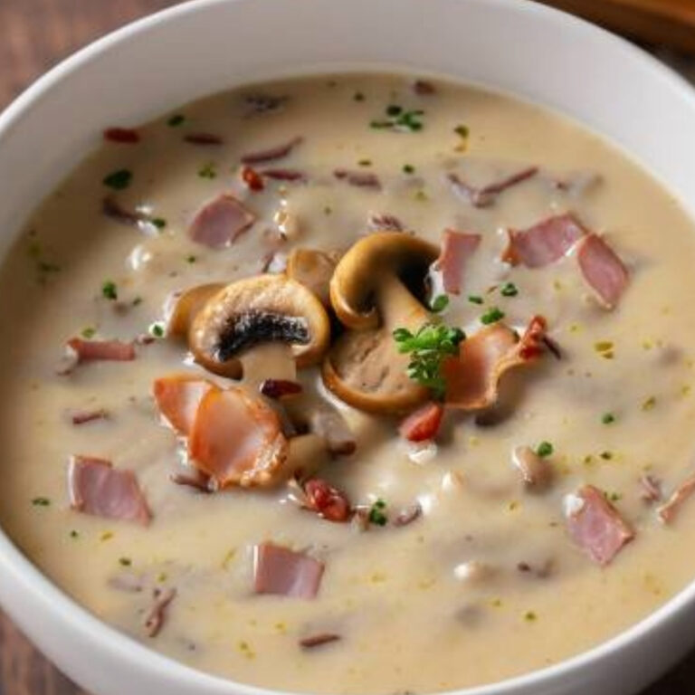 Delicious Mushroom And Bacon Chowder – Satisfying Appetite – Soup Chick