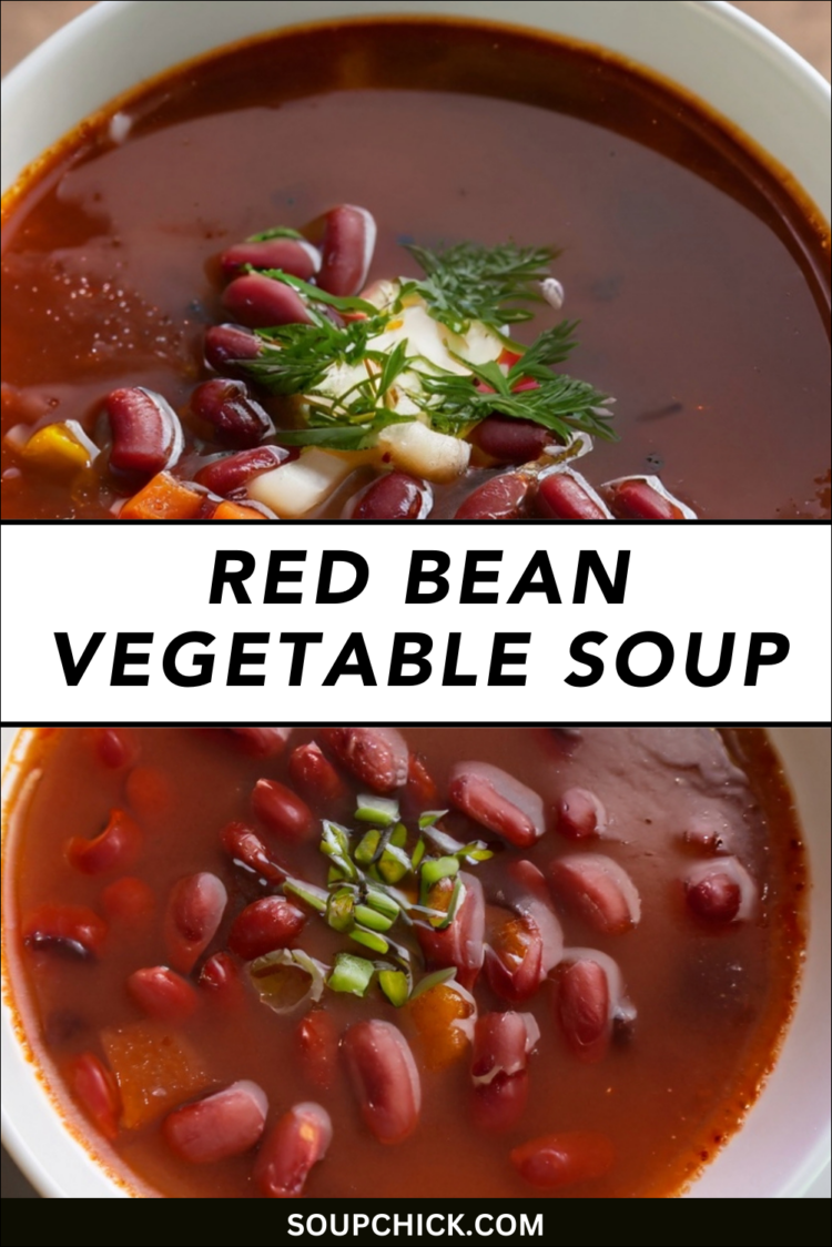 Red Bean Vegetable Soup Recipe – A Perfect Choice For Day – Soup Chick